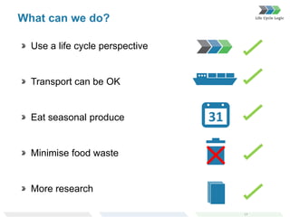 A life cycle assessment perspective of some foods (22 nov 2013 life ...