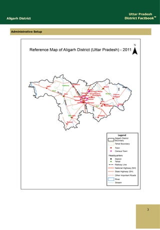 Uttar Pradesh District Factbook- Aligarh District | PDF