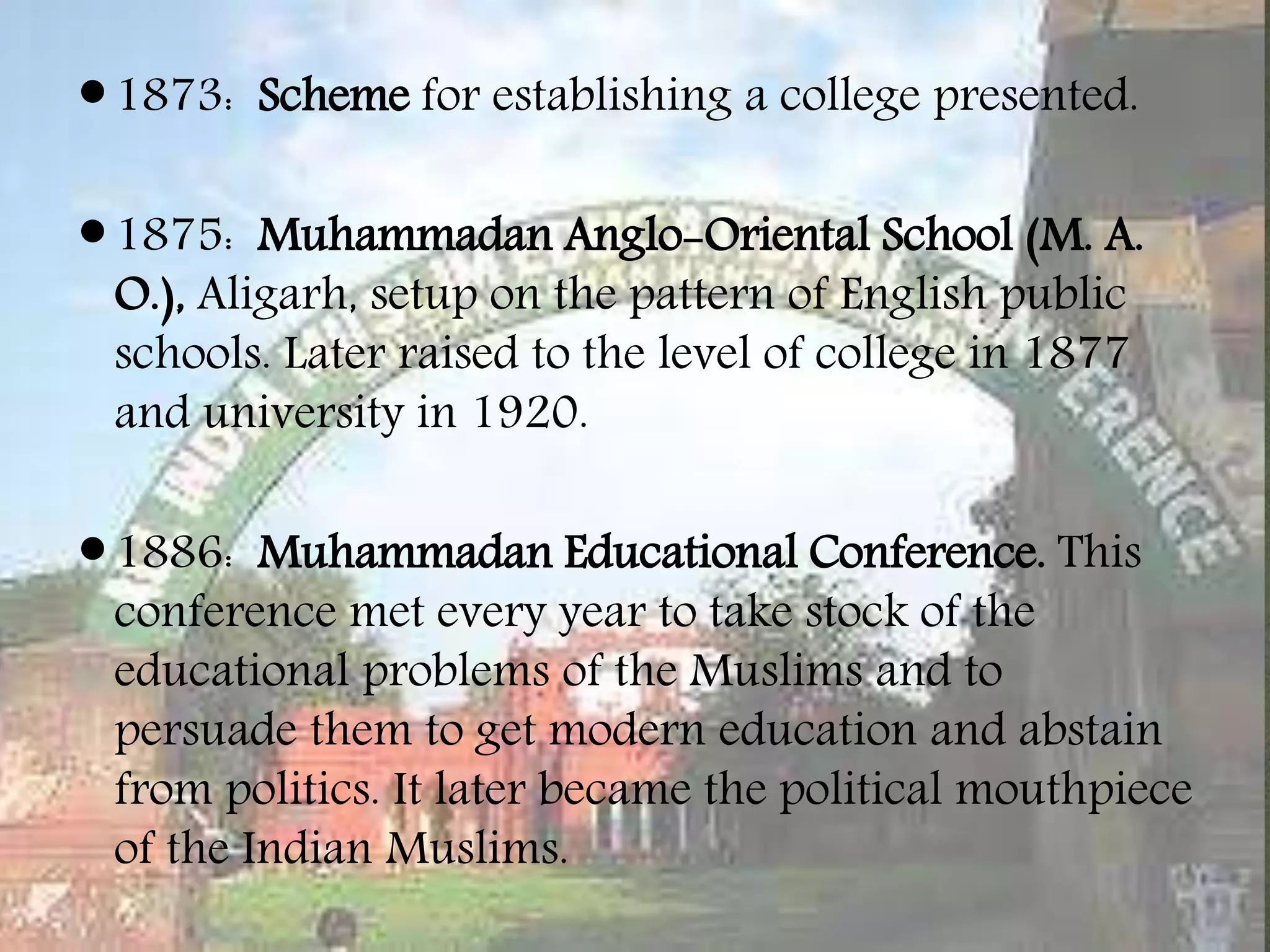 Aligarh movement | PPTX
