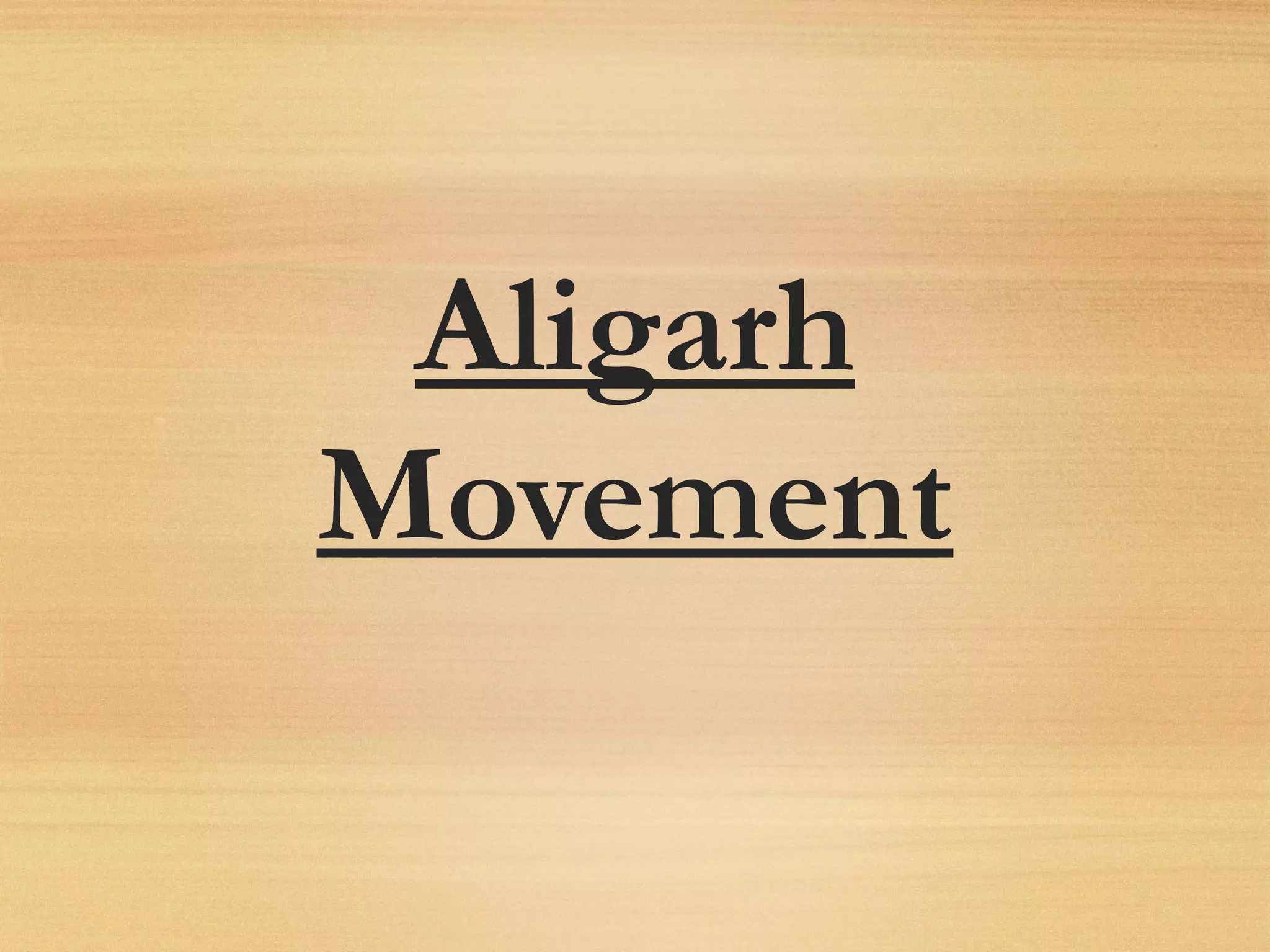 Aligarh movement lecture 3 | PPT