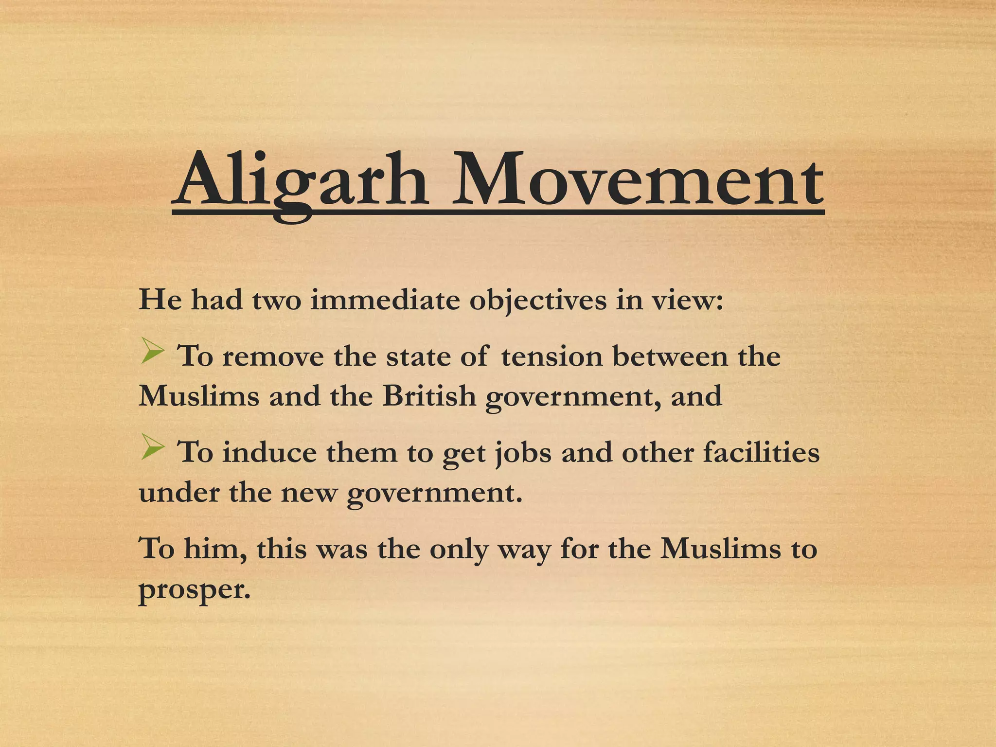 Aligarh movement lecture 3 | PPT