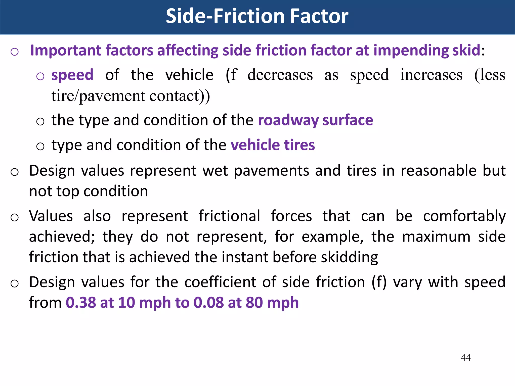 Alighnment & horizontal alignment of highway (transportation ...