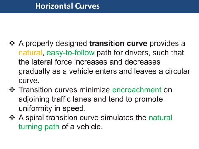 Alighnment & horizontal alignment of highway (transportation ...