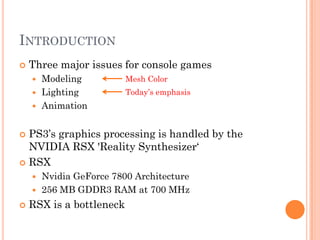 Dynamic lighting in GOW3 | PPTX