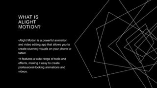 Alight Motion Present Link | PPTX