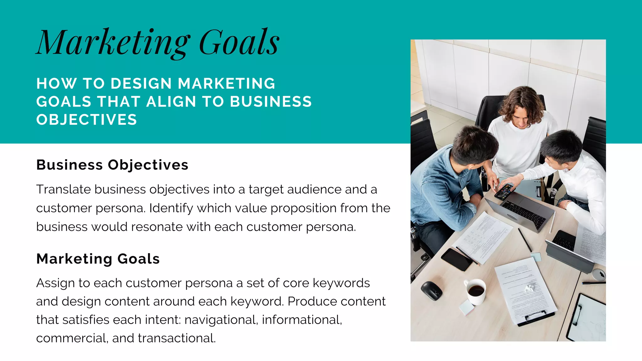 Align the Marketing Strategy to Business Objectives | PDF