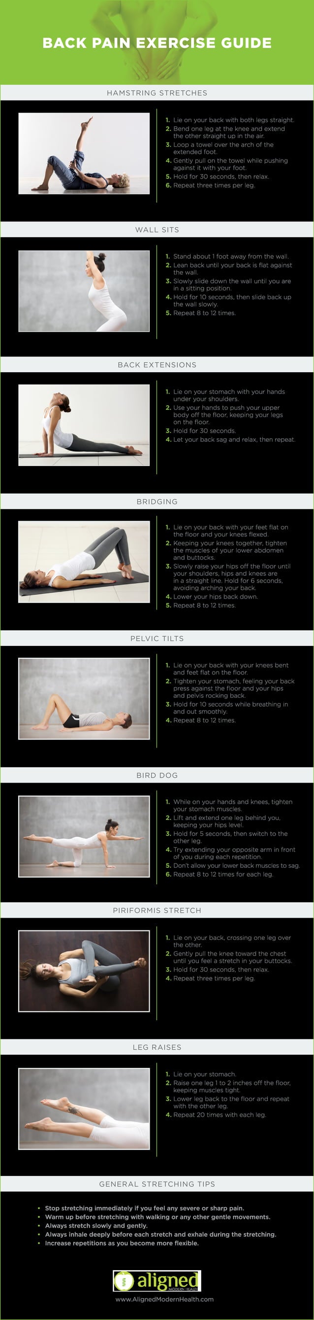 Back Pain Exercise Guide | PDF