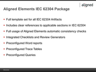 Applying IEC 62304 Risk Management in Aligned Elements - the medical ...
