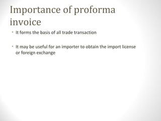 Aligned export documents | PPT