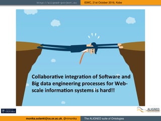 Enabling combined Software and Data engineering at Web-scale | PPT