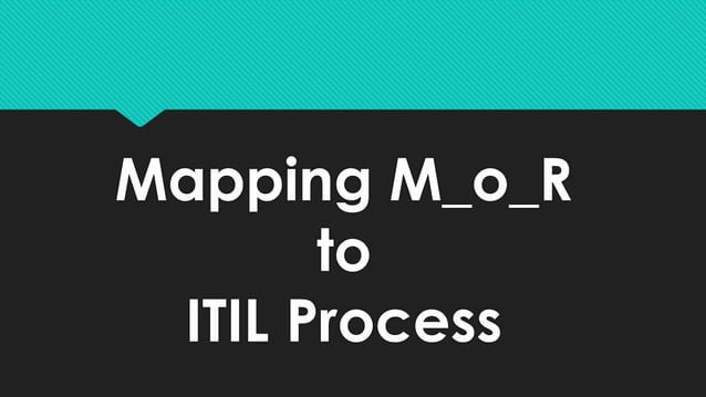 Aligning Risk Management with ITIL | PPT