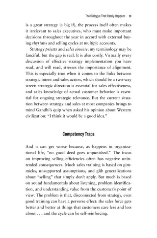 Aligning Strategy & Sales. It's time to address the enormous cost of ...