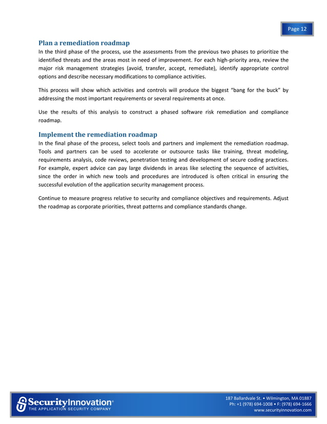 White Paper: Aligning application security and compliance | PDF