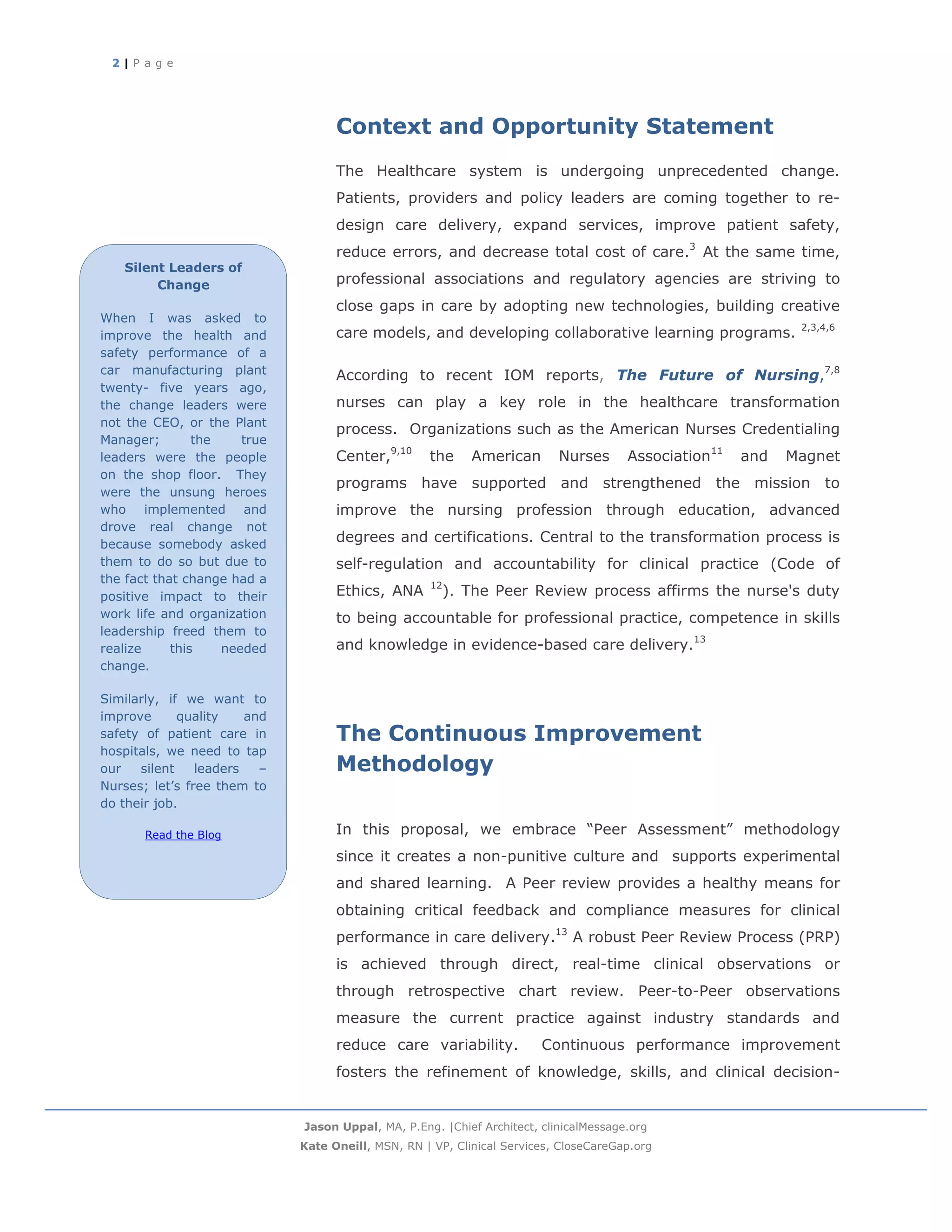 Aligning Clinical Practice and Process Improvement | PDF Aligning Clinical Practice and Process Improvement | PDF