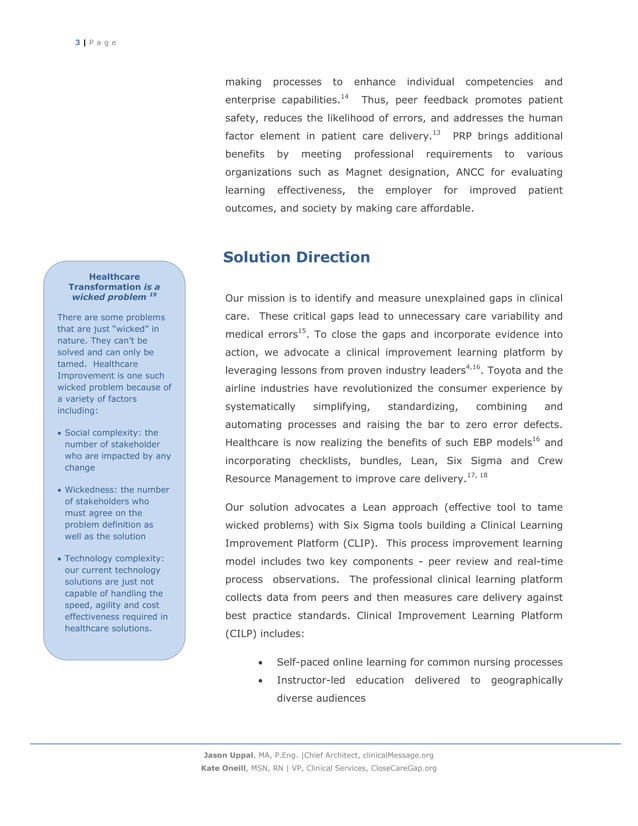 Aligning Clinical Practice and Process Improvement | PDF Aligning Clinical Practice and Process Improvement | PDF
