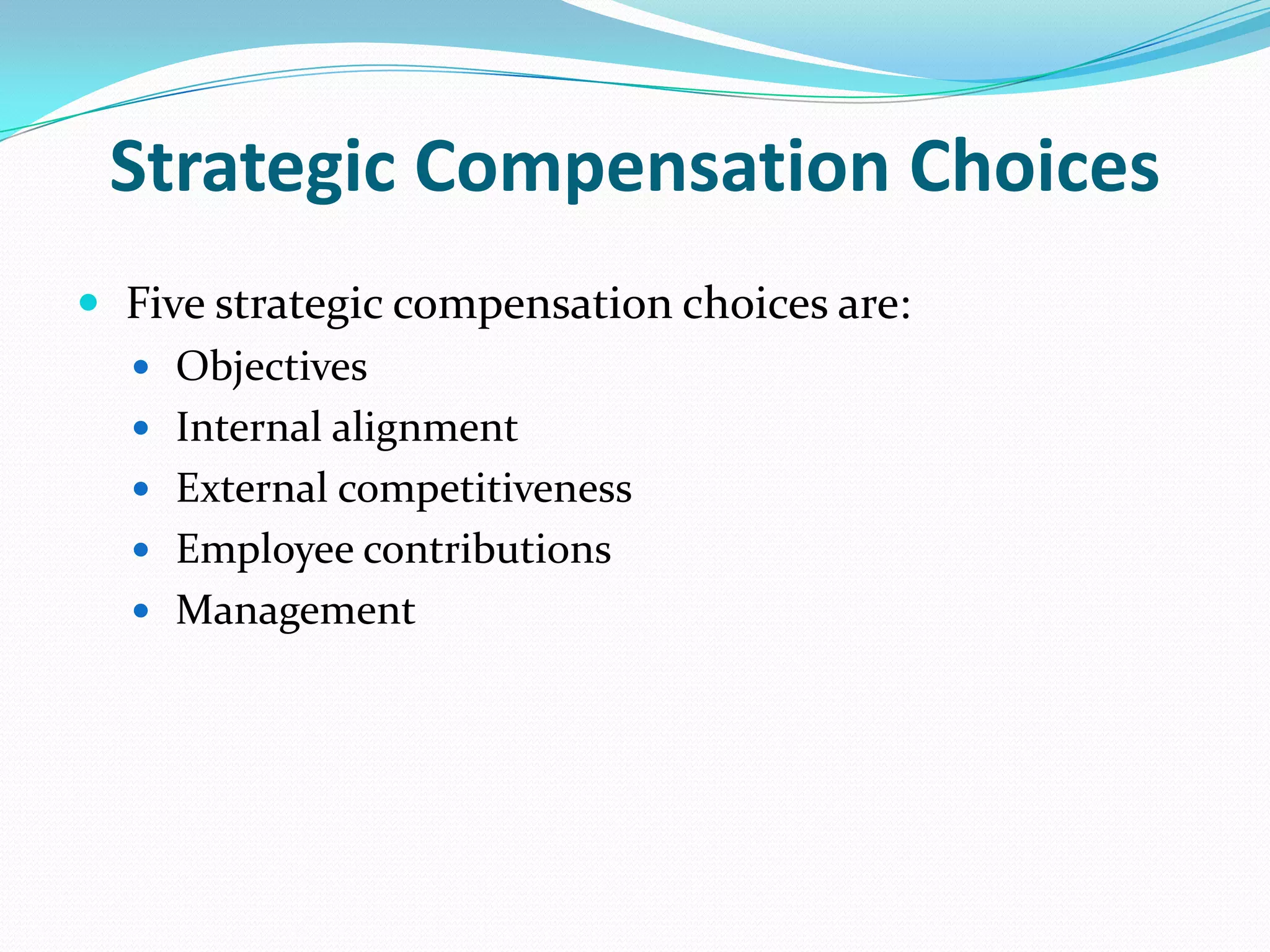 Aligning compensation strategy with hr strategy & business strategy by ...