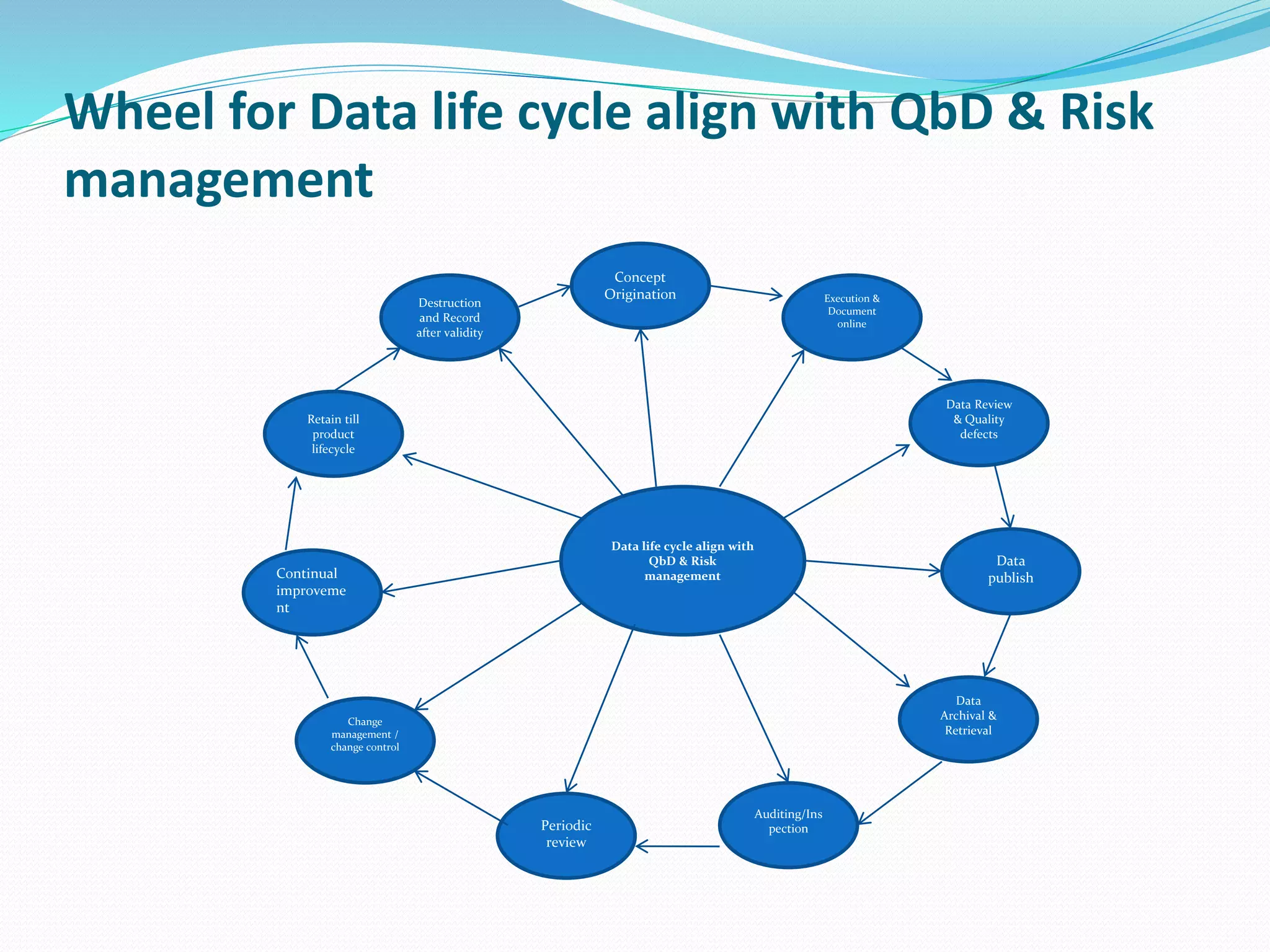 Aligning data life cycle with qb d risk management principle across the ...