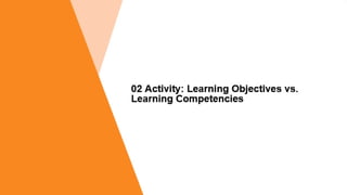 Aligning Learning Objectives with Learning Competencies.pptx