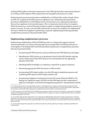 Aligning NEPA Processes | PDF