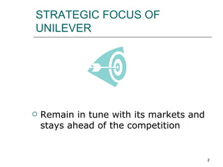 Aligning Strategy And People Unilever 1 | PPT