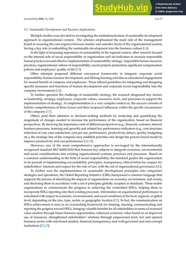 Aligning Strategy With Sustainable Development Goals (SDGs) Process ...