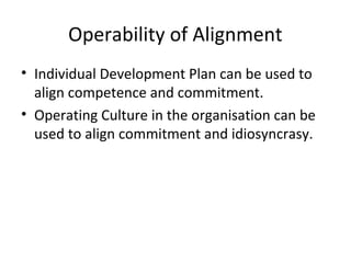 Aligning talent management and strategy | PPT
