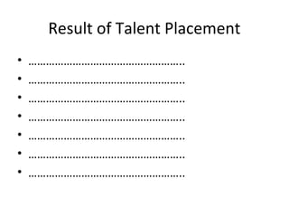 Aligning talent management and strategy | PPT