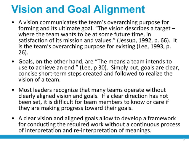 Aligning Vision With Action | PPT