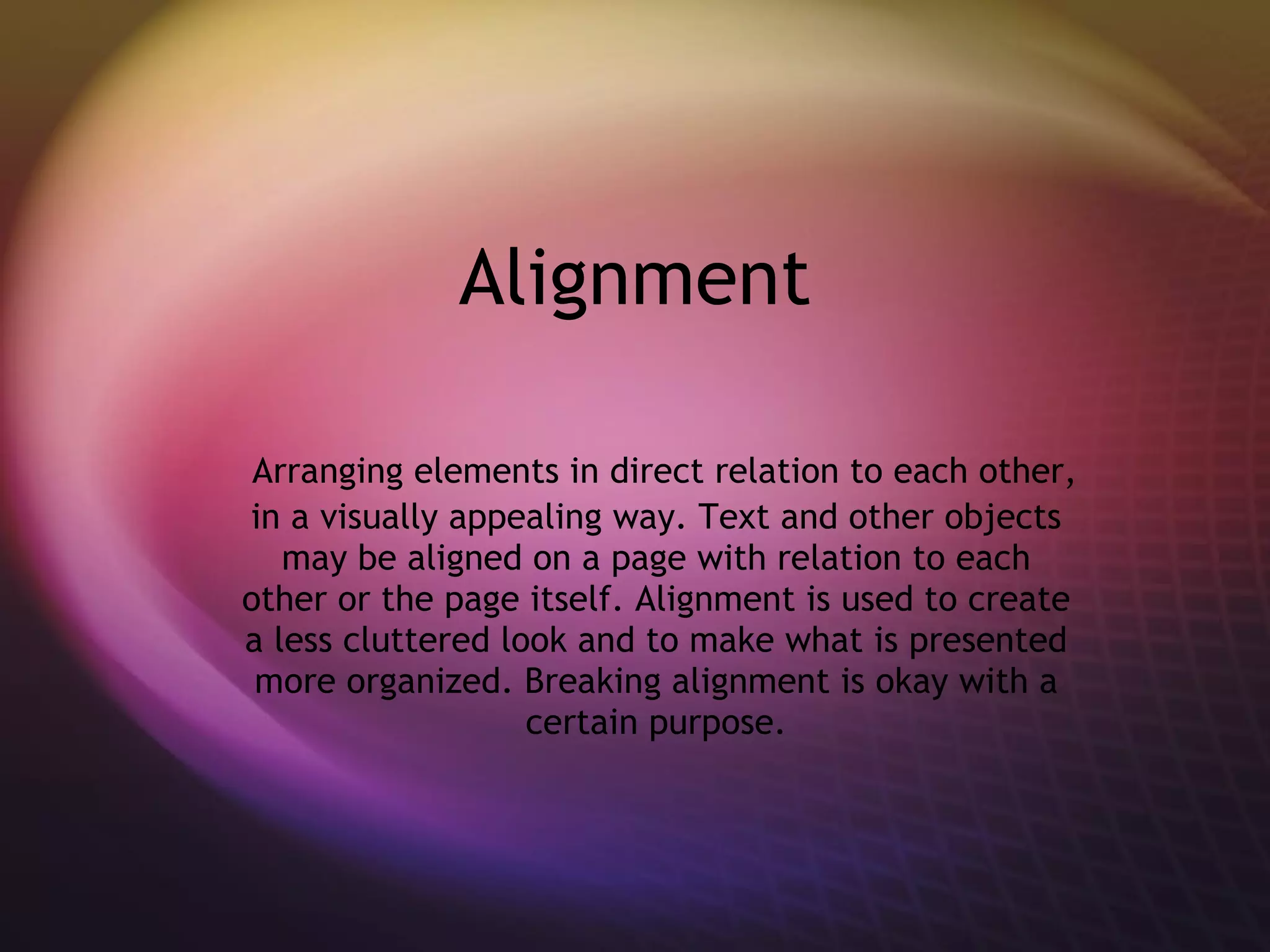 Alignment: Principles of Graphic Design | PPT | Desktop Publishing ...