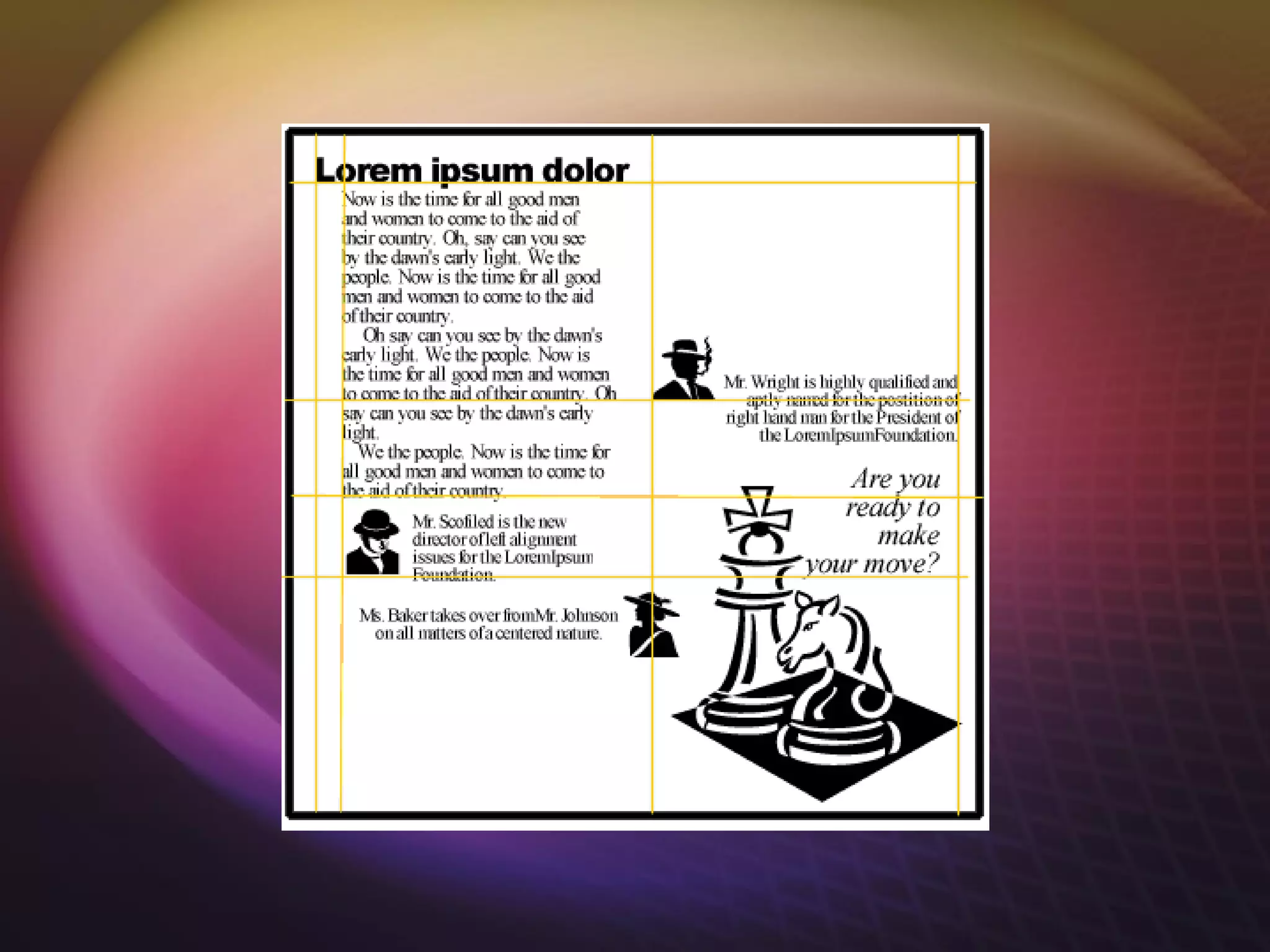 Alignment: Principles of Graphic Design | PPT | Desktop Publishing ...