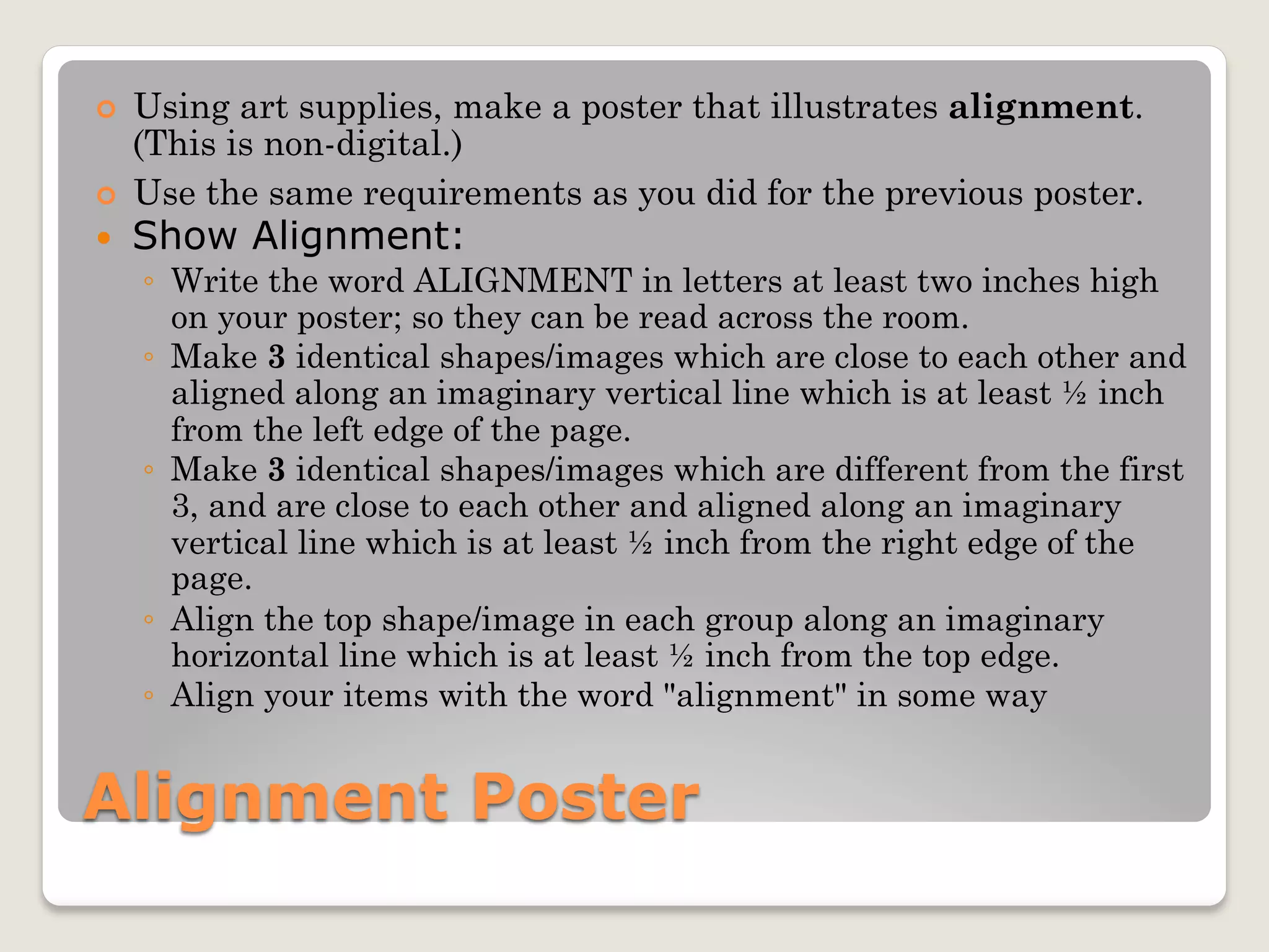 Page Layout Techniques: Alignment | PDF