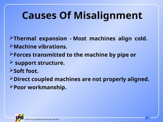 All about rotary equipment alignment problem | PPT