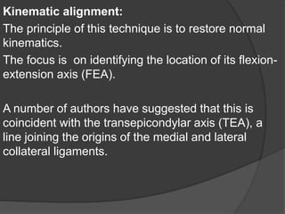 Alignment and fixation in total knee journal club.pptx