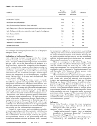 Project Management: Alignment at the top | PDF