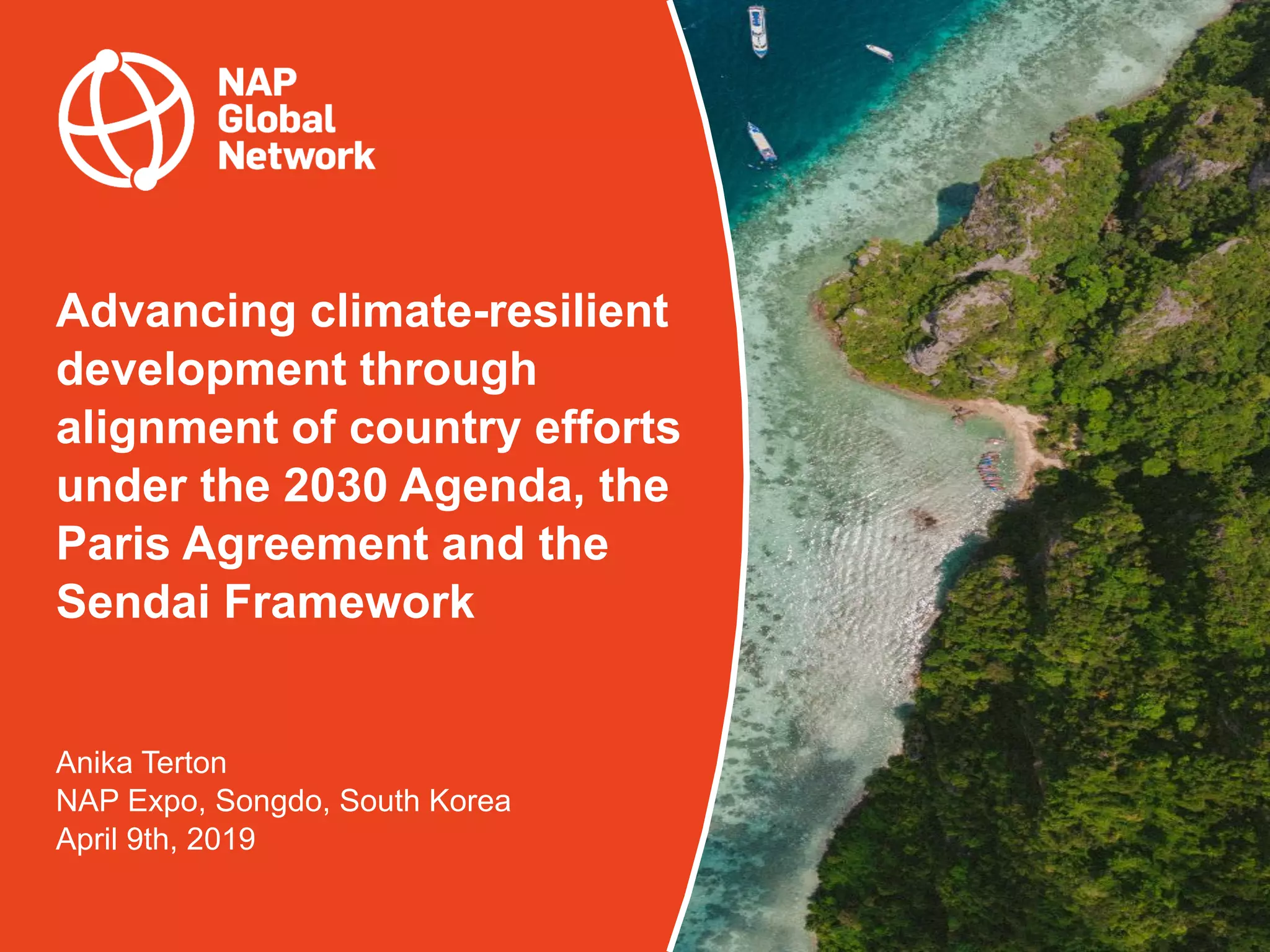 3.2.1 Adaptation and Development- NAP Expo 2019 | PPT