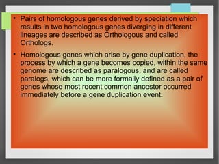 Alignment of pairs of sequence (Types of Similarity Sequences) | PPT