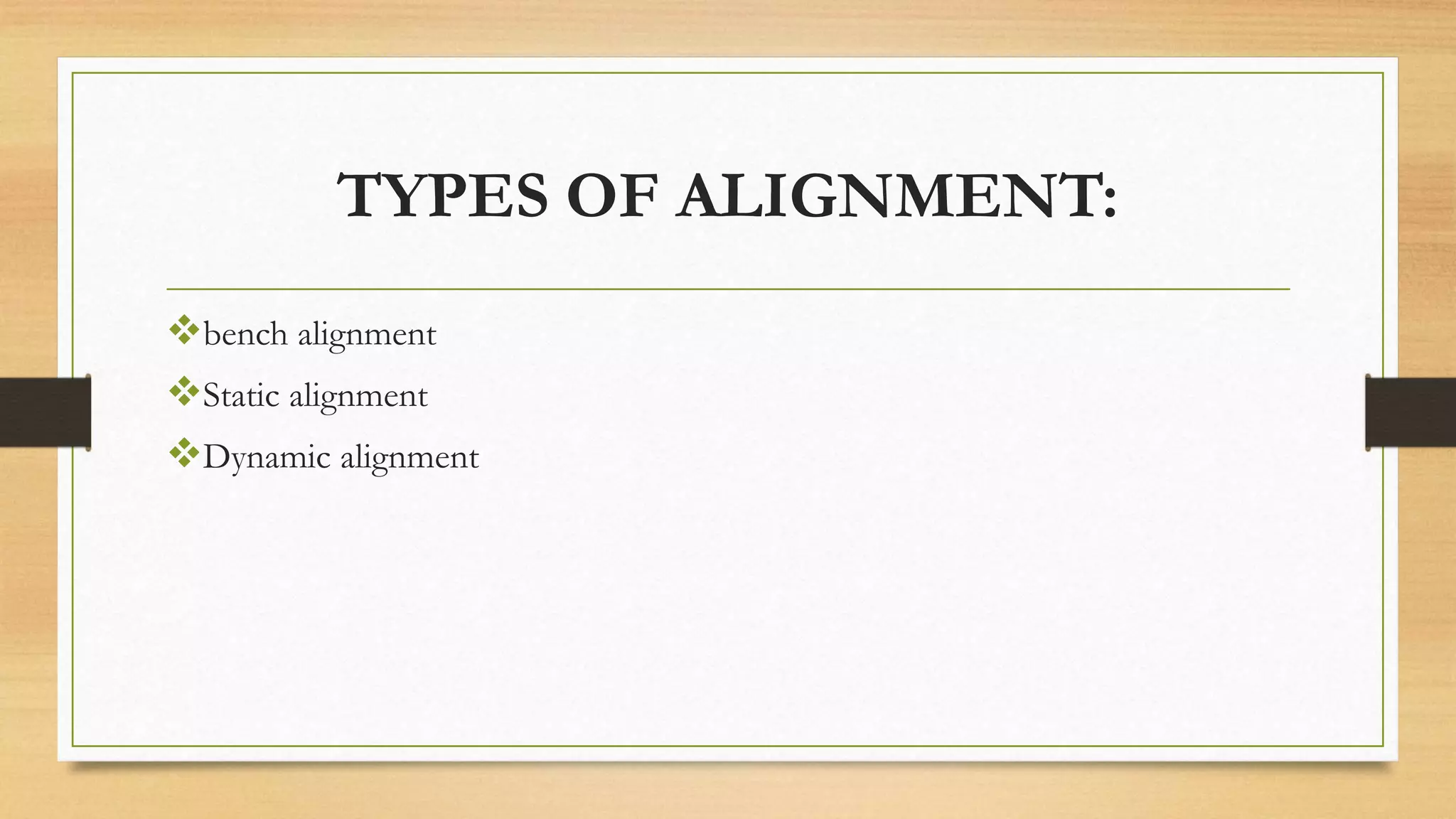 Alignment of Trans Tibial Prosthesis | PPTX