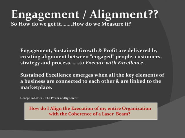 Alignment presentation | PPT