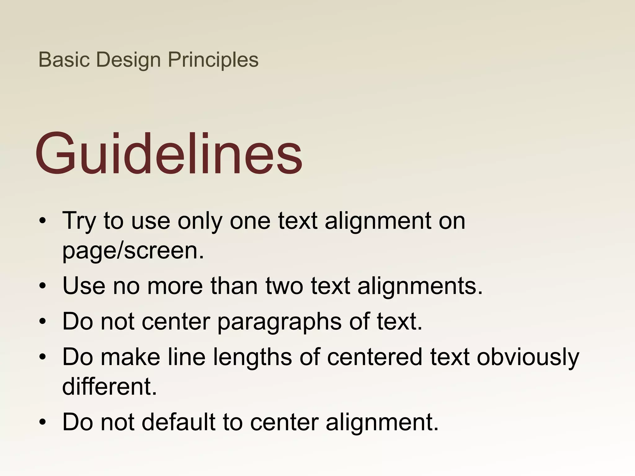 Alignment repetition | PPTX