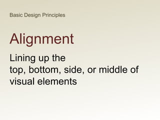 Alignment repetition | PPTX