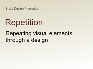 Alignment repetition | PPTX