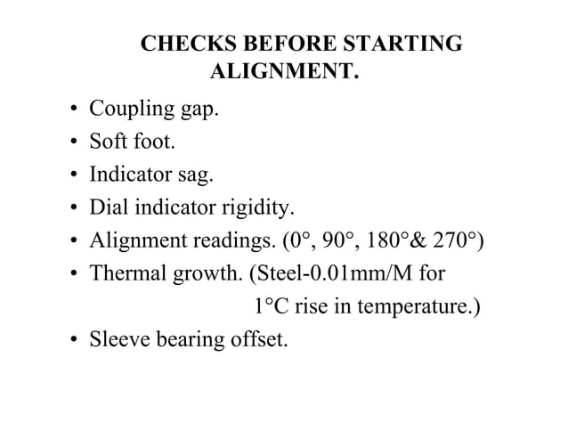 Coupling Alignment | PDF