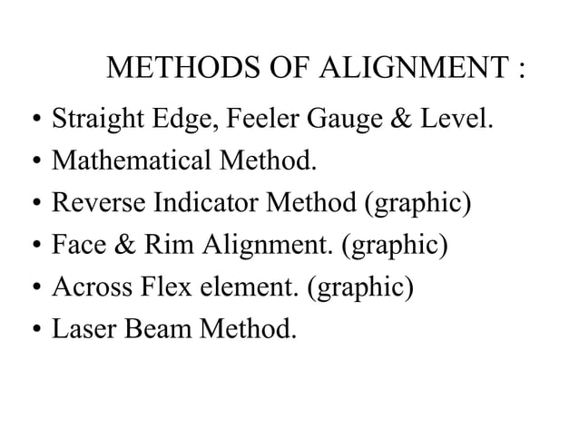 Coupling Alignment | PDF