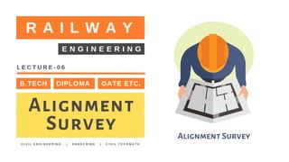 Alignment Survey | Track Alignment | Civil TechMate | PDF