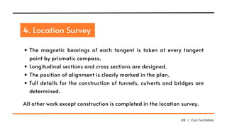 Alignment Survey | Track Alignment | Civil TechMate | PDF