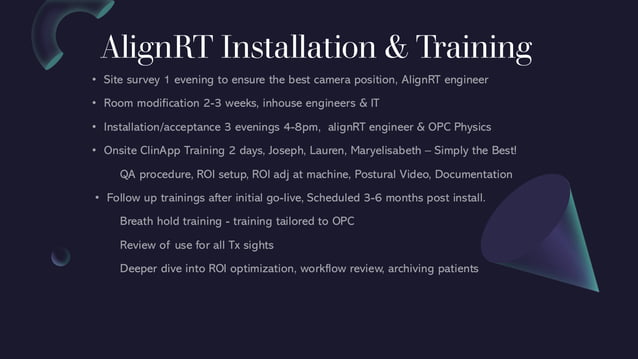 AlignRT Benefits for Protons – Our Experience | PDF