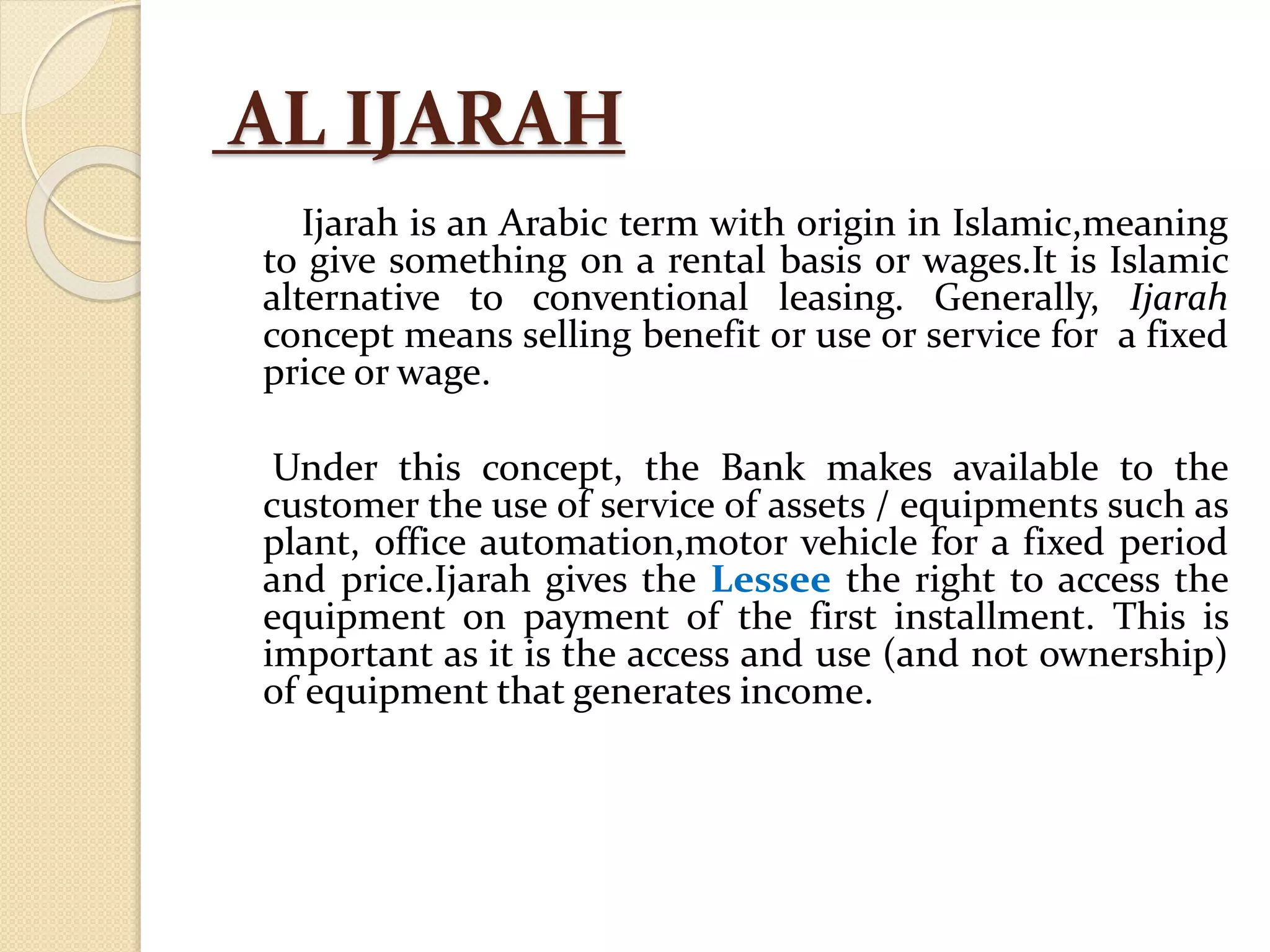 al-ijarah thumma al-bay (AITAB) | PPTX