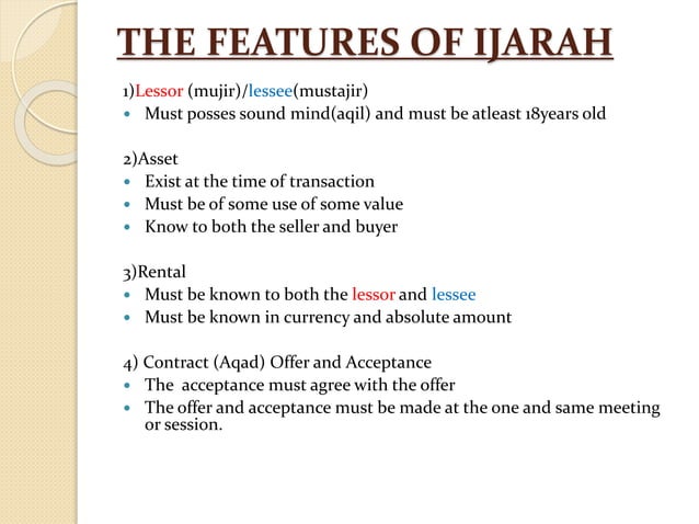 al-ijarah thumma al-bay (AITAB) | PPTX | Islam | Religion & Spirituality