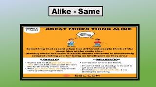 Alike same | PPTX