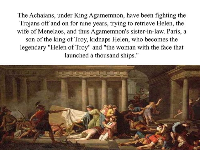 Iliad by Homer | PPTX | Death, Injury, or Military Conflict | Sensitive ...
